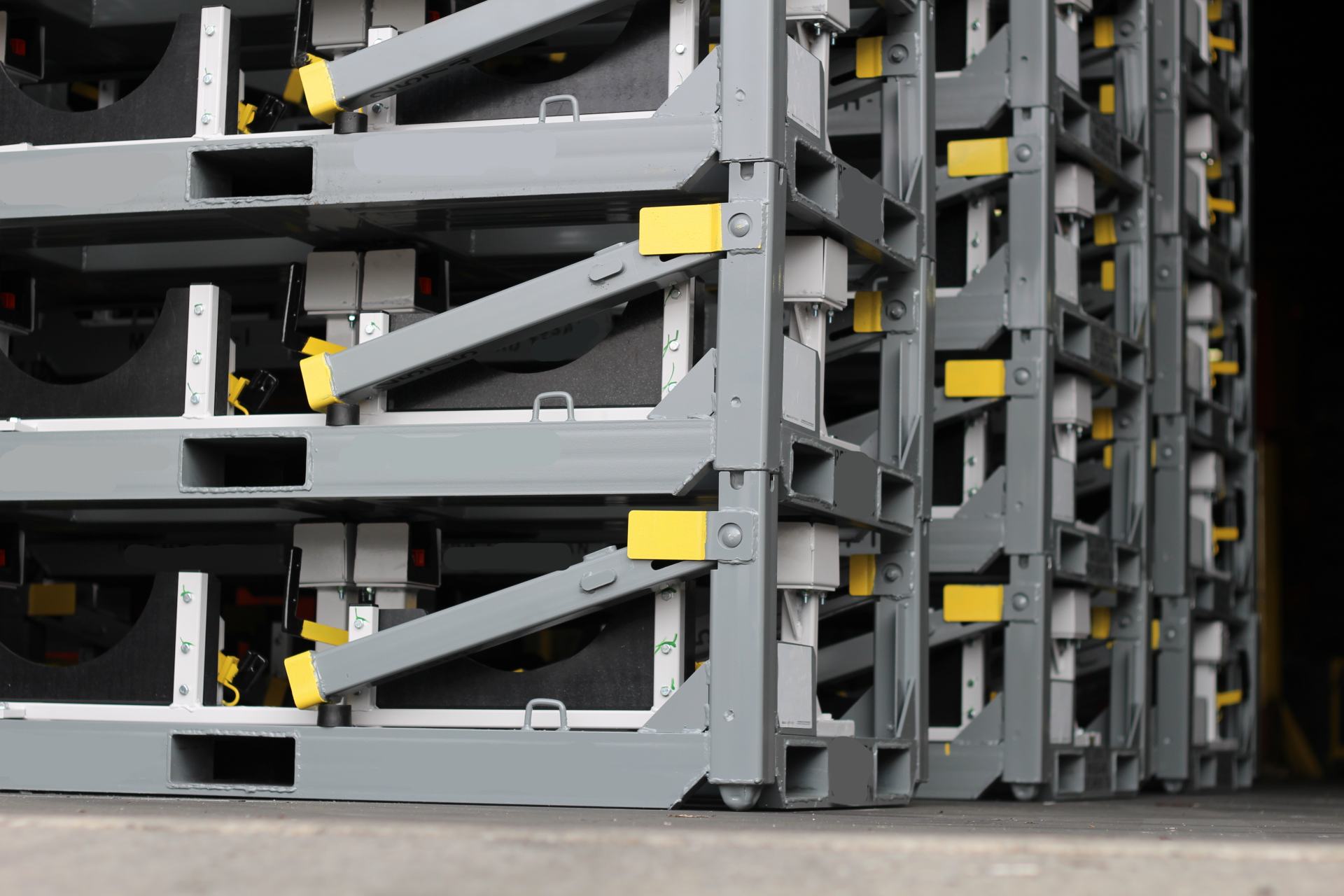 Custom Stack Racks - Stackable Steel Storage solutions