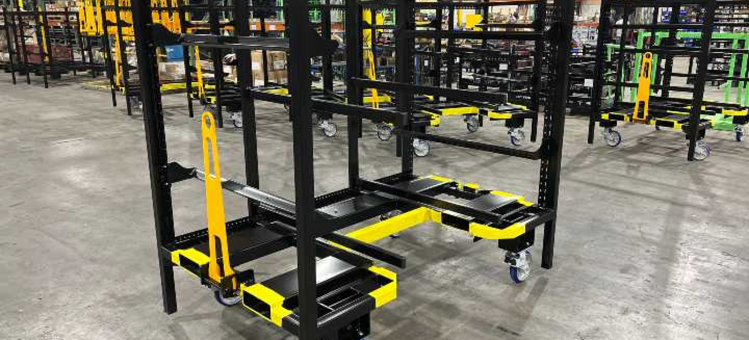 Heavy Duty Industrial Warehouse Carts & Industrial Carts | Custom