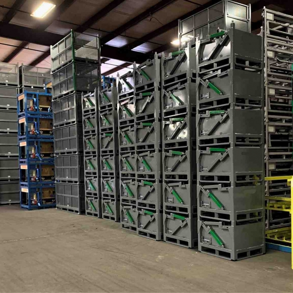 Industrial Metal Containers & Heavy Duty Metal Bins / Steel Storage Bins